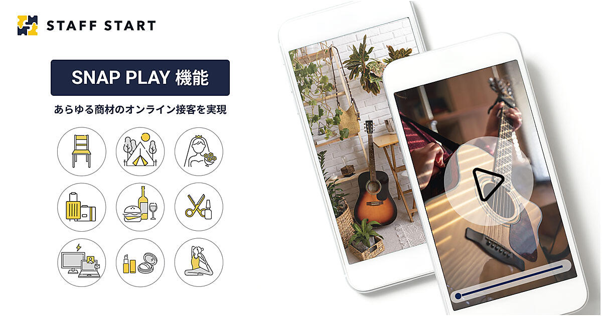 バニッシュ・スタンダードが「STAFF START」をリニューアル。写真と動画を組み合わせて投稿できる「SNAP PLAY」機能を実装 | ネットショップ担当者フォーラム